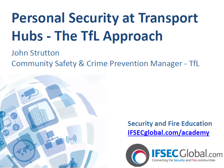 Download: Personal Security at Transport Hubs – The TfL Approach
